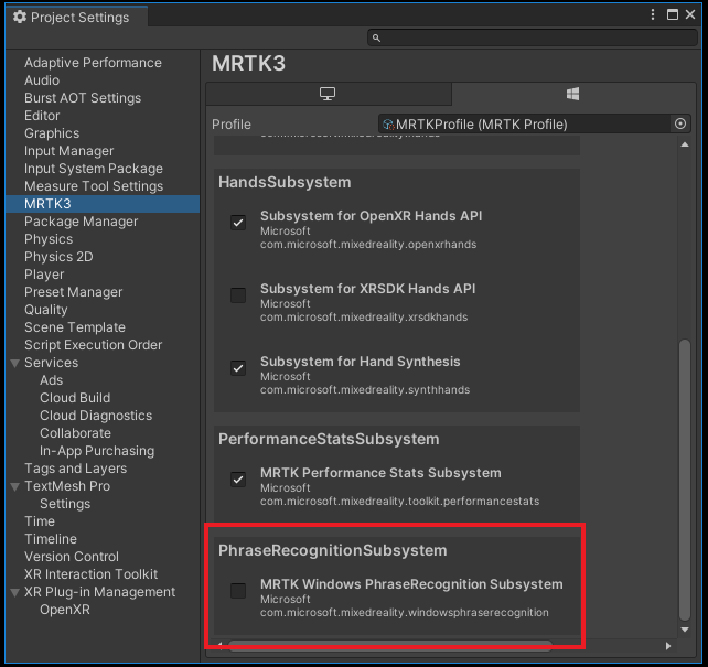 Overwriting Hololens Speech Commands. - Private reality Overwriting Hololens Speech Commands. - Private reality